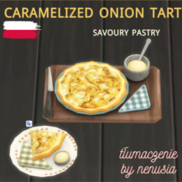 Download Caramelized Onion Tart by icemunmun | POLSKIE TŁUMACZENIE ...