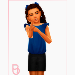 Girl Spring Set - Child - Version 2 - The Sims 4 Create a Sim - CurseForge