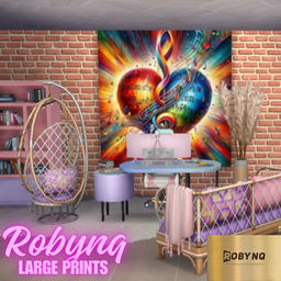 Robynq Large Prints RL100 - Compatible for Basegame - The Sims 4 Build ...
