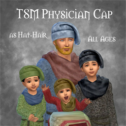 TSM Physician Cap - Hat-Hair Version - The Sims 4 Create a Sim - CurseForge