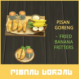 Pisang Goreng – Fried Banana Fritters - The Sims 4 Mods - CurseForge
