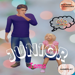 Junior Jams - kiddos' interactions and new actions - The Sims 4 Mods ...