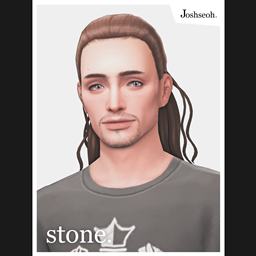 Stone Hair V3 & Accessory - The Sims 4 Create a Sim - CurseForge