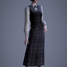 MF - Scholar Vest and Skirt - The Sims 4 Create a Sim - CurseForge