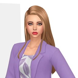 Jade Hairstyle by KiaraZurk - The Sims 4 Create a Sim - CurseForge