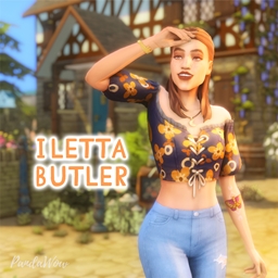 Download Sim - Iletta Butler | NoCc - The Sims 4 Mods - CurseForge