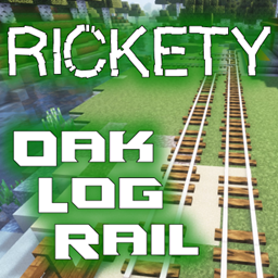 Rickety Oak Log Rail (3d models) - Minecraft Resource Packs - CurseForge