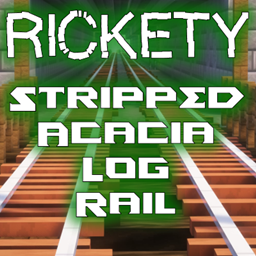 Rickety Stripped Acacia Log Rail (3d models) - Gallery - Minecraft ...
