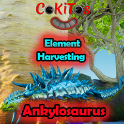 CoKiToS Element Gathering Ankylosaurus - Ark Survival Ascended Mods ...