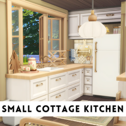 Small Cottage Kitchen - The Sims 4 Rooms / Lots - CurseForge
