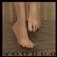 Default female feet with pedicure - The Sims 4 Create a Sim - CurseForge