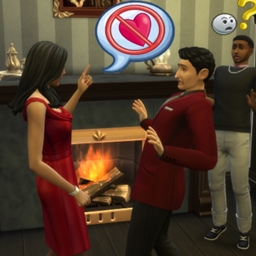Best Romantic Jealousy by Mokunoid Spanish translation - The Sims 4 ...