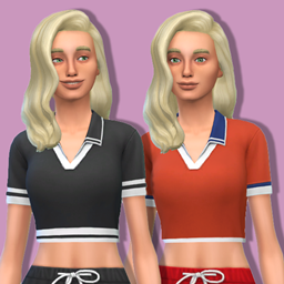 Install Throwback Fit crop top - The Sims 4 Mods - CurseForge