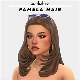 Pamela Hair - Aretha - The Sims 4 Create a Sim - CurseForge