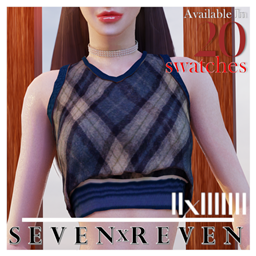 Women's V-neck Pullover Cropped Sweater Vest - The Sims 4 Create a Sim ...