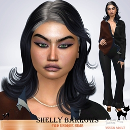 Shelly Barrows - The Sims 4 Sims / Households - CurseForge