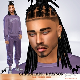 Christiano Dawson - Files - The Sims 4 Sims / Households - CurseForge