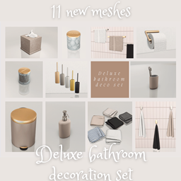 Deluxe Bathroom Decoration set 2 - The Sims 4 Build / Buy - CurseForge