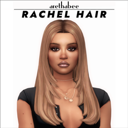 Rachel Hair - arethabee - Files - The Sims 4 Create a Sim - CurseForge