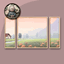 HQ Pastel Landscape Triptych #4 Sellable Extra E Samtuse963 - The Sims 4 Build / Buy - CurseForge