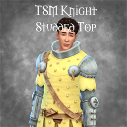 TSM Knight Studded Top - The Sims 4 Create a Sim - CurseForge