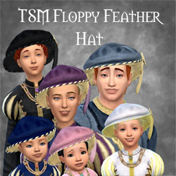 TSM Floppy Feather Hat - The Sims 4 Create a Sim - CurseForge