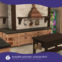 Baker's Kitchen Collection Part 1 - The Sims 4 Build / Buy - CurseForge