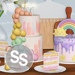 how to bake birthday cake sims 4