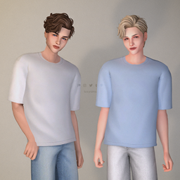 T-Shirt - Men Essentials Collection - The Sims 4 Create a Sim - CurseForge