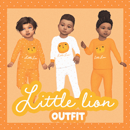 Little Lion Outfit Toddler - Files - The Sims 4 Create a Sim - CurseForge