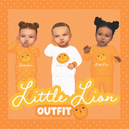 Download Little Lion Outfit Infant - The Sims 4 Mods - CurseForge