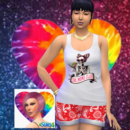 Sassy Skeleton Mom's Tank - The Sims 4 Create a Sim - CurseForge