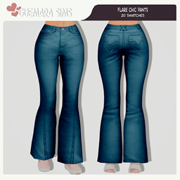 Flare Chic Pants - The Sims 4 Create a Sim - CurseForge