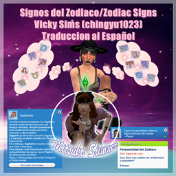 Signos del Zodiaco/Zodiac Signs x Vicky Sims (chingyu1023) TRADUCCION ...