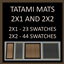 Japanese Journeys - Tatami Mats - 2X1 and 2X2 Versions - The Sims 4 ...