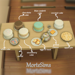 Sims 4 Food Retexture - Part 1 - Files - The Sims 4 Mods - CurseForge