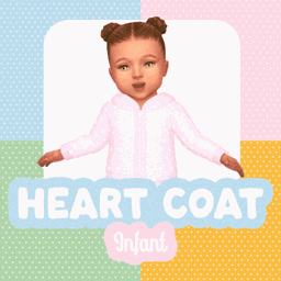 Heart Coat Infant - The Sims 4 Create a Sim - CurseForge