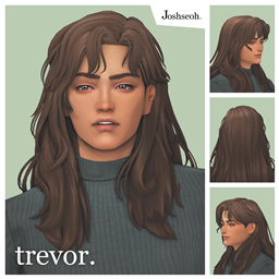 Trevor Hair [JOSH JO_SE_OH] - The Sims 4 Create a Sim - CurseForge