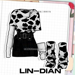 LIN-DIAN Metal ChainTop And Skirt Suits - The Sims 4 Create a Sim ...