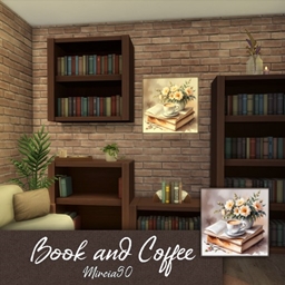 Book and Coffee - Gallery - The Sims 4 Build / Buy - CurseForge